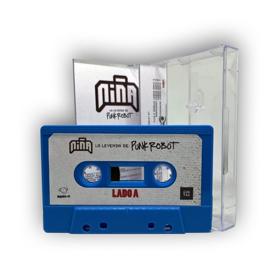 NIÑA - Cassette - La Leyenda de Punk Robot (1er Edición) - Happy-Fi Records